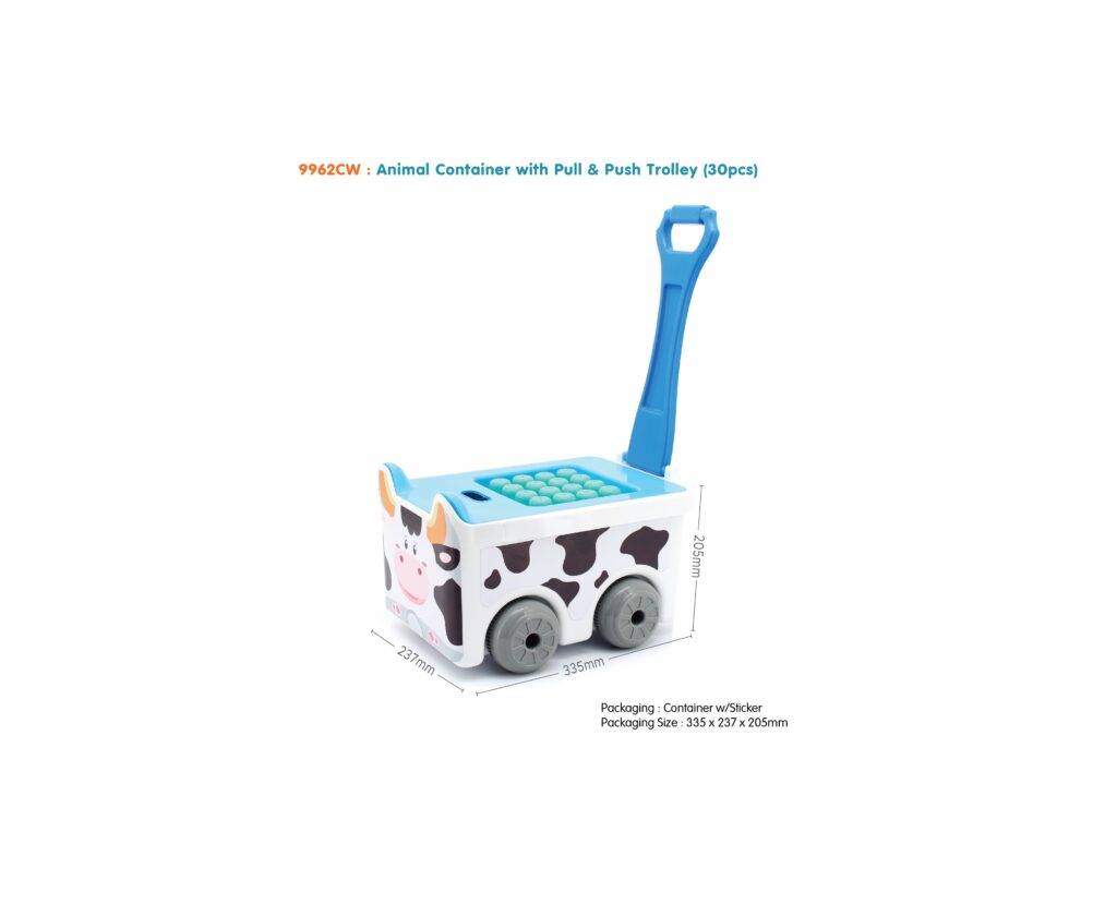 9962CW - SUNTA BLOCKS - COW CONTAINER TROLLEY (30PCS) | sunta.com.my ...